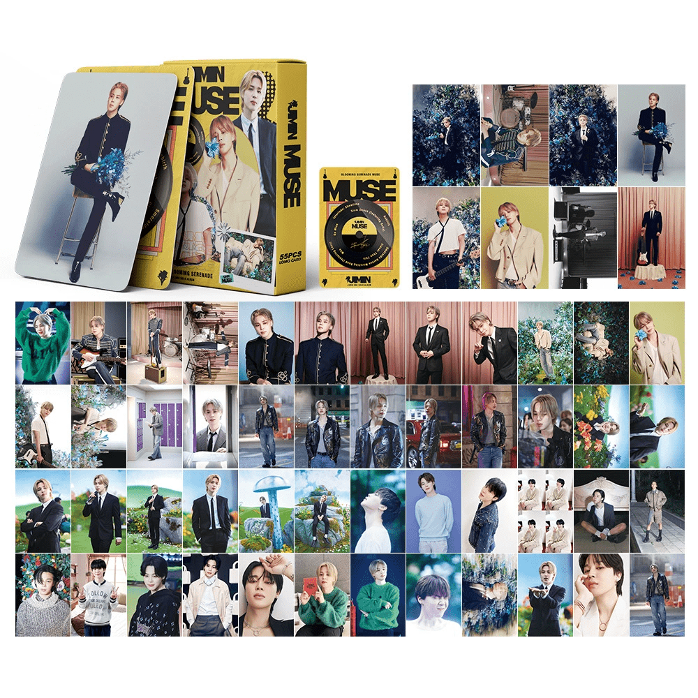 Jimin (BTS) - Set Lomo Cards K-Pop (54-55 Uds) | K-Boo